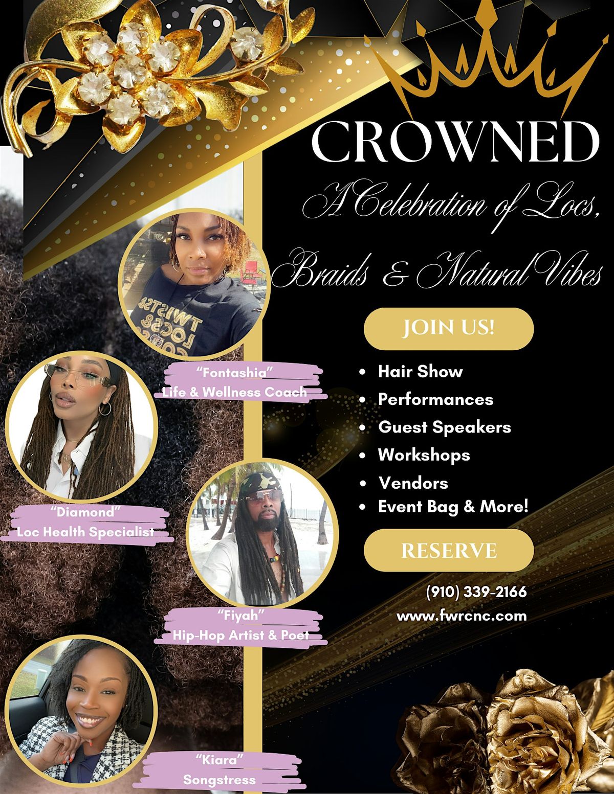Crowned: A Celebration of Locs, Braids & Natural Vibes at John D Fuller ...