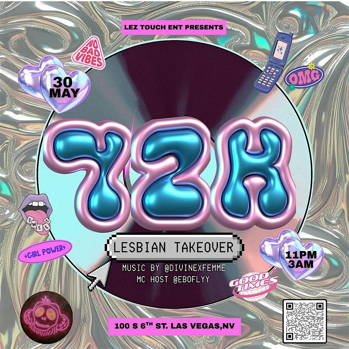 Y2K Lesbian Takeover at La Mona Rosa, Las Vegas on 30th May, 2025