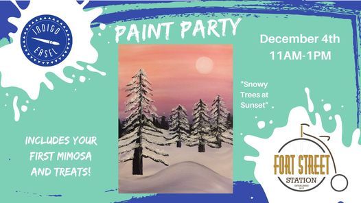 Paint and Sip at Fort Street Station | Fort Street Station, Boise, ID ...