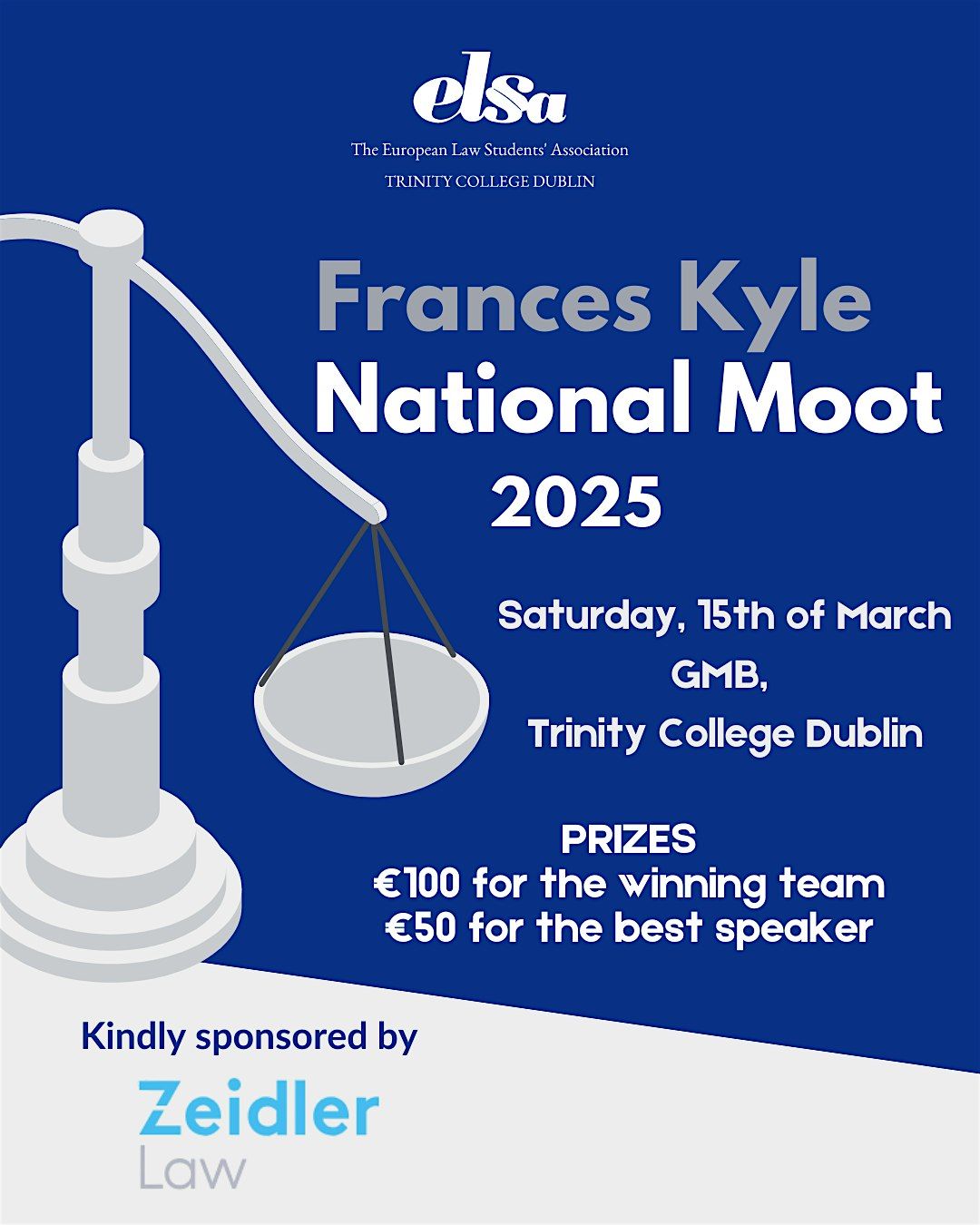 Frances Kyle National Moot Court Competition 2025 at Trinity College ...