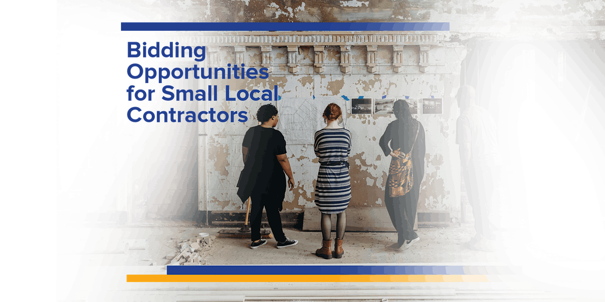 East Side Building Fund: Bidding Opportunities for Small Local Contractors at Workforce Training ...