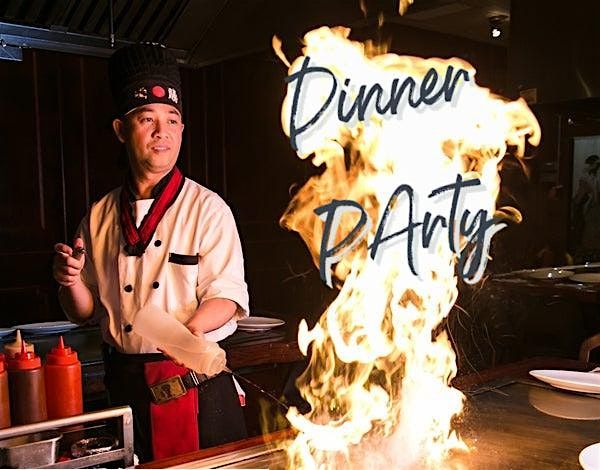 7 in Heaven Singles Izumi Hibachi Cooking Show / Dinner Party W. Babylon at Izumi Sushi and ...