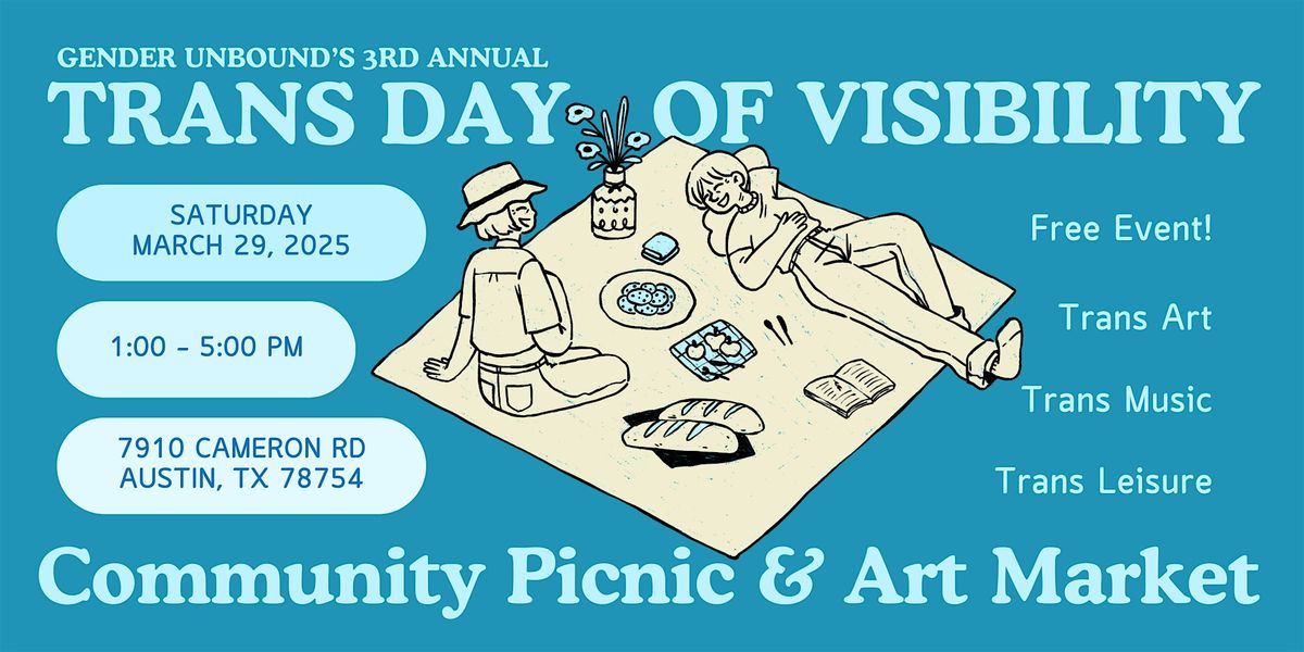 2025 Trans Day of Visibility Art Market & Community Picnic | Grassroots ...