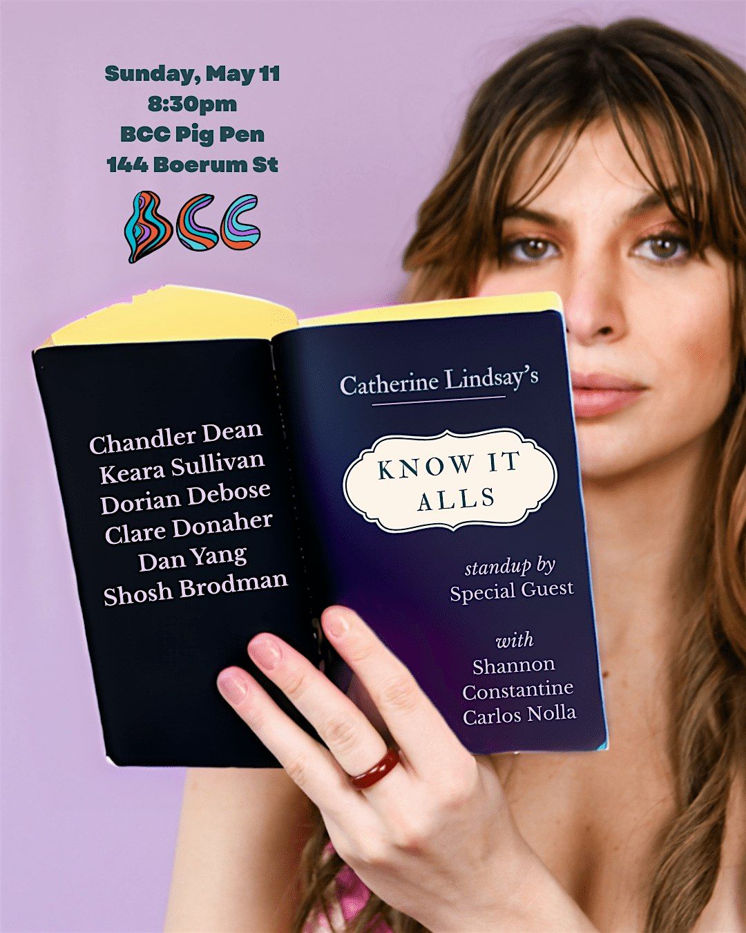 Know It Alls at The BCC Pig Pen, Brooklyn on 11th May, 2025