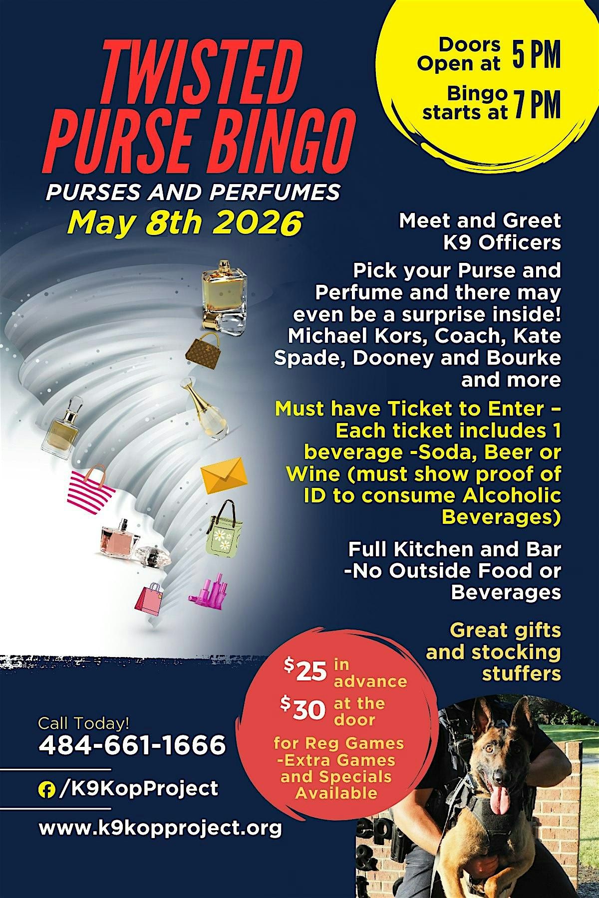 Twisted Purse Bingo - Pick your Purse and Perfume at Petersville Rod ...