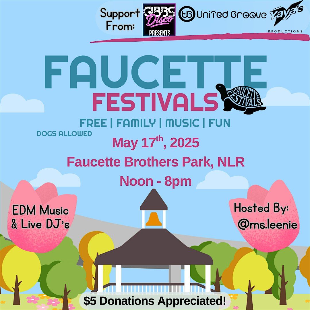 Faucette Festivals: May 17th at Faucette Brothers Park, North Little ...