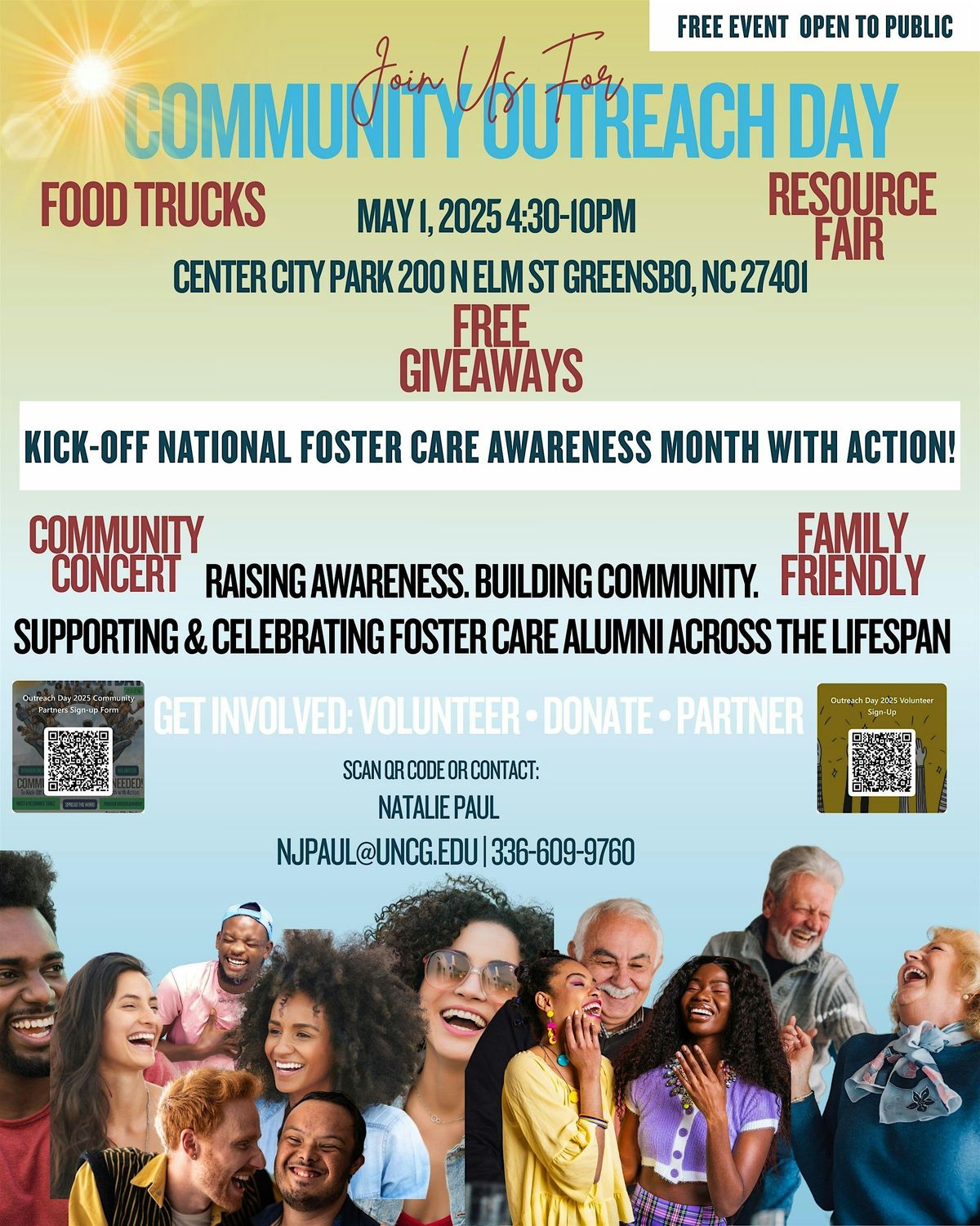 Community Outreach Day 2025 at Center City Park @ Greensboro Downtown ...