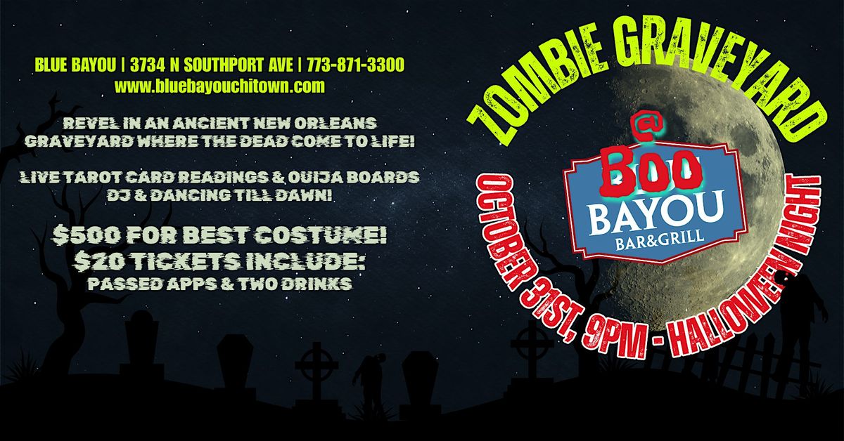 BOO! Bayou Zombie Graveyard at Blue Bayou, Chicago on 31st October, 2025