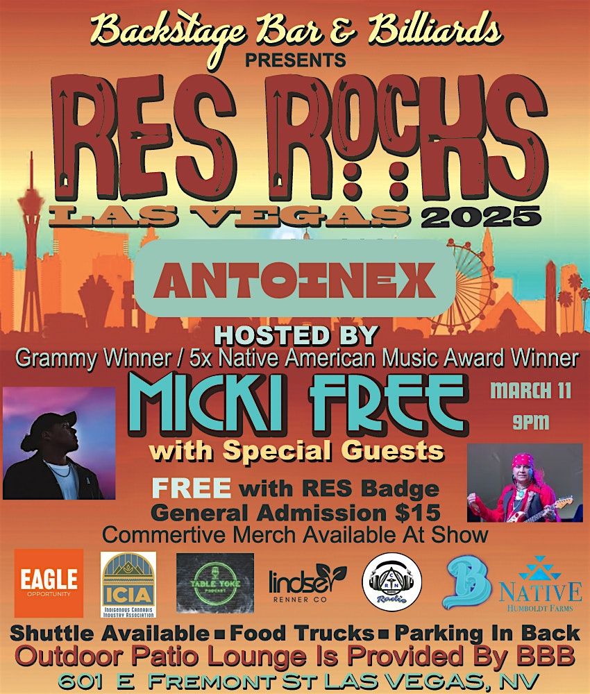 RES ROCKS 2025 | Backstage Bar & Billiards, Las Vegas, NV | March 11, 2025