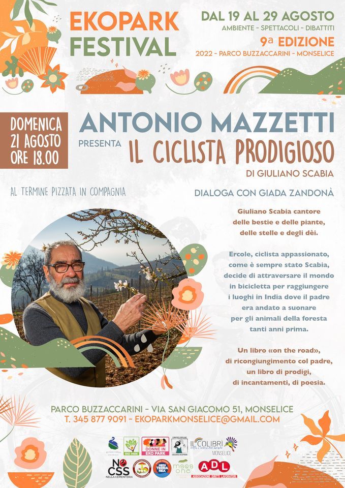 Ekopark Festival 2022 - Toni Mazzetti racconta Giuliano Scabia "Il ...