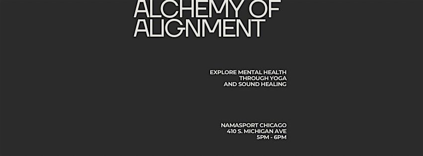 Alchemy of Alignment | namasport, Frisco, CO | May 12, 2025