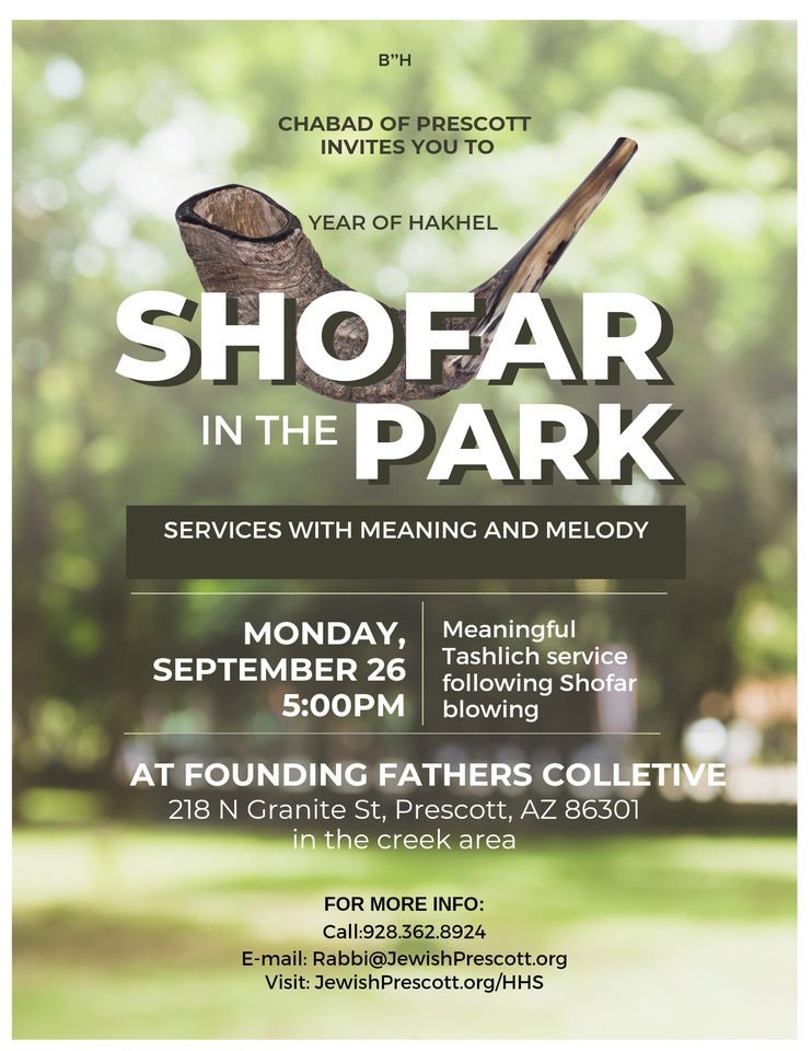 Shofar at the Founding Fathers | Founding Fathers Collective, Prescott ...