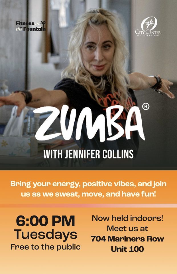 ZUMBA® Class with Jennifer Ball-Collins at City Center at Oyster Point ...