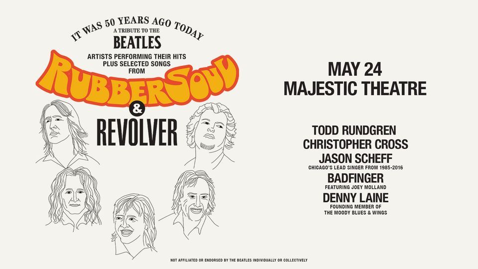 It Was 50 Years Ago Today:Tribute To The Beatles Rubber Soul, Revolver ...
