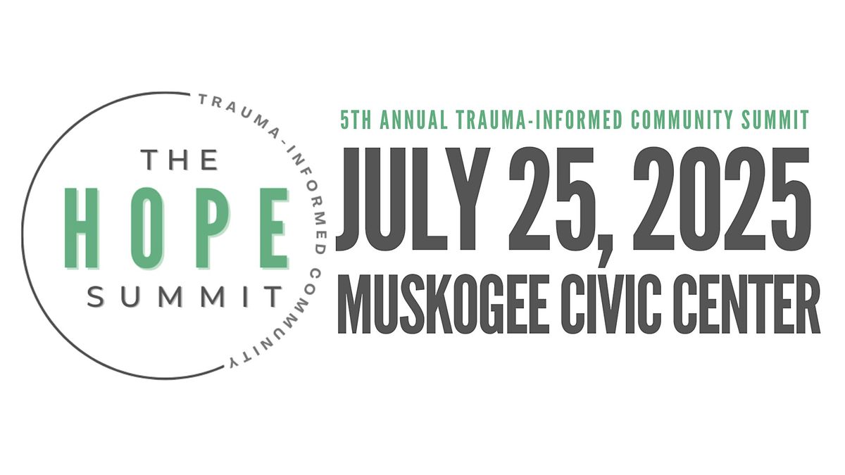 2025 Hope Summit at Muskogee Civic Center on 25th July, 2025