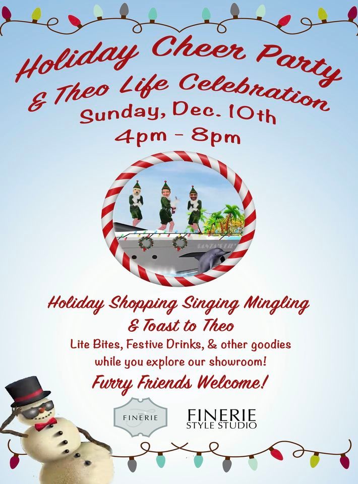 Holiday Cheer Party / Theo Life Celebration | Finerie Seattle ...