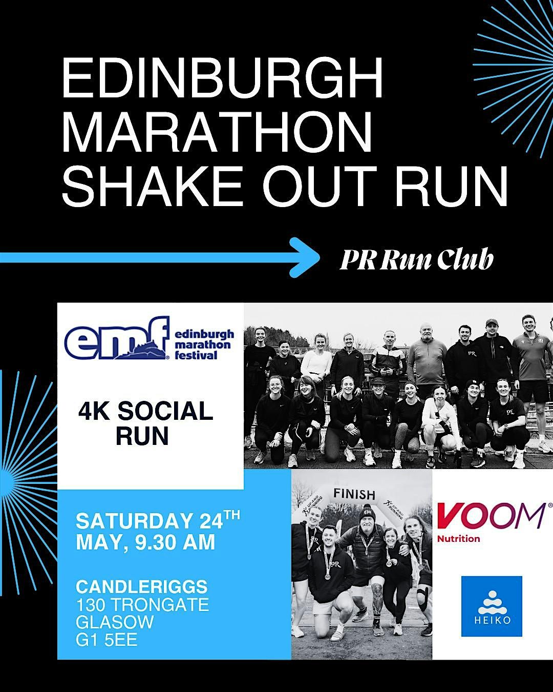 Edinburgh Marathon Shake Out Run 2025 at Candleriggs, Glasgow on 24th ...