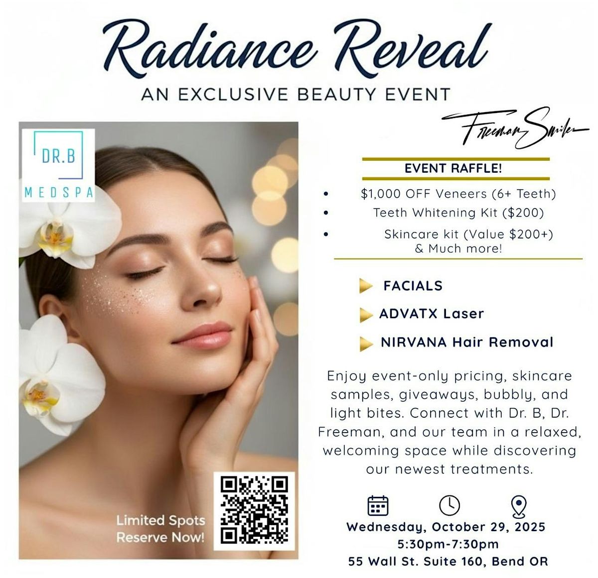 Radiance Reveal - AN EXCULSIVE BEAUTY EVENT. at 55 SW Wall St, Bend on ...