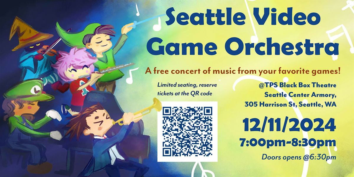 Seattle Video Game Orchestra: Winter Concert | TPS Black Box Theatre ...