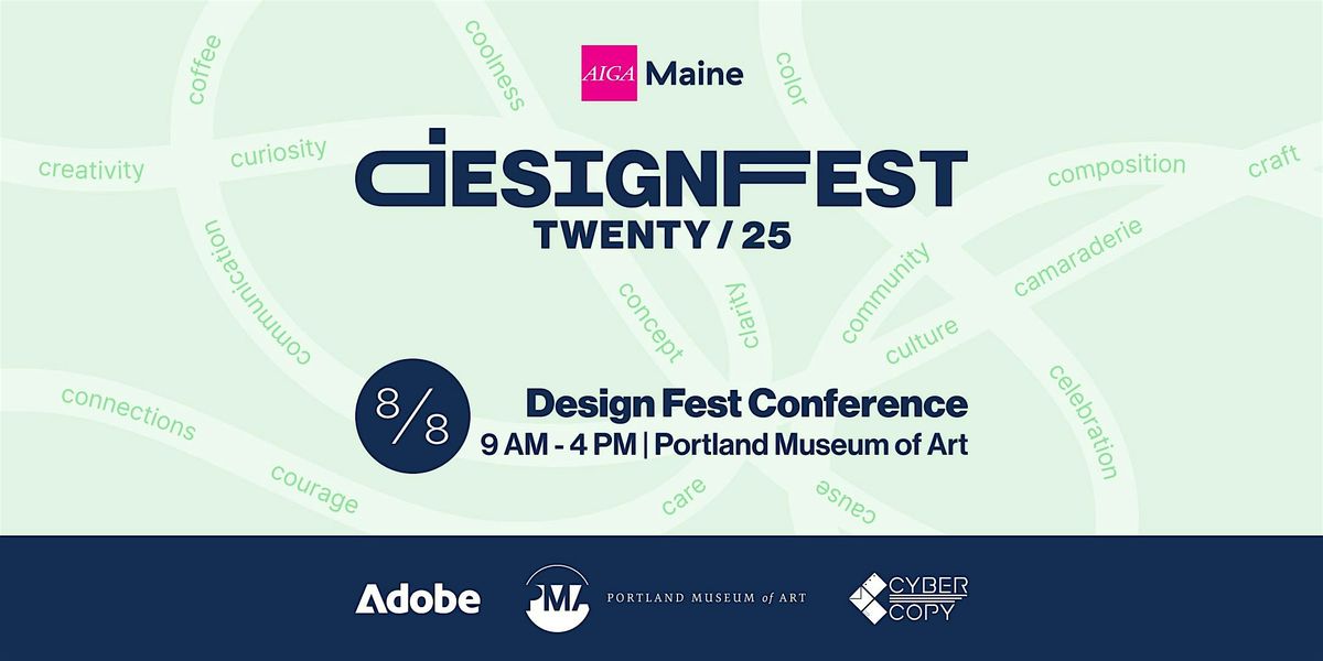 Design Fest 2025 Conference at Portland Museum of Art on 8th August, 2025