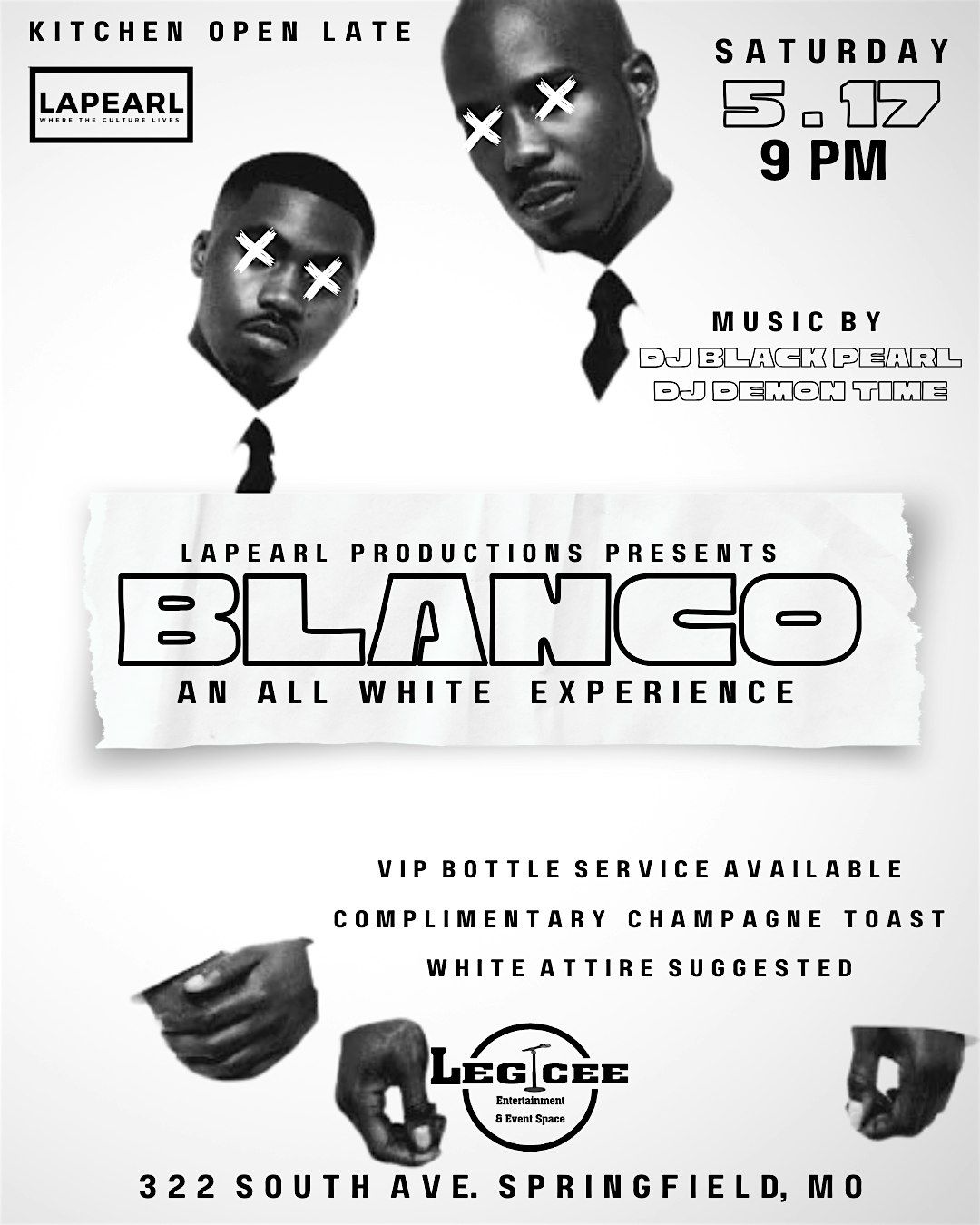 BLANCO: An All White Experience | Legicee, Springfield, MO | May 17, 2025