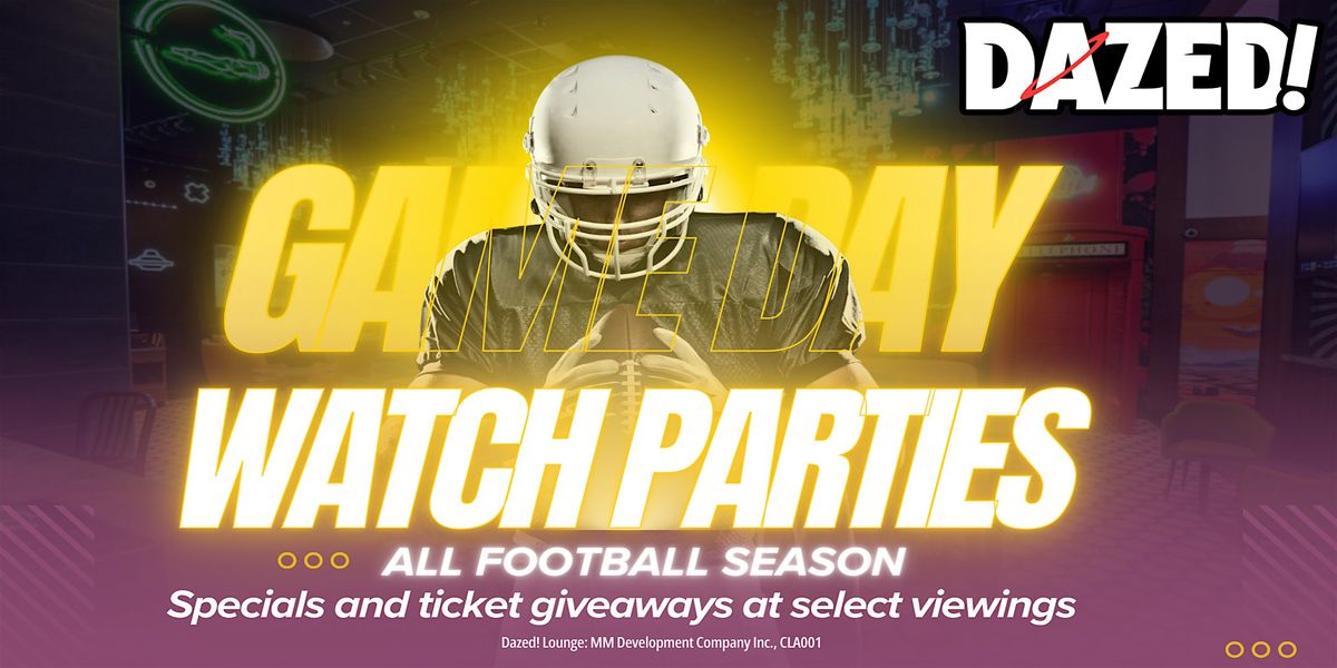Game Daze at Dazed Lounge: The Ultimate Raiders Watch Party at Dazed ...