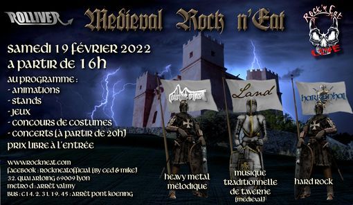 Medieval Rock nEat at ROCK N EAT official(by céd & mike), Lyon on 19th ...