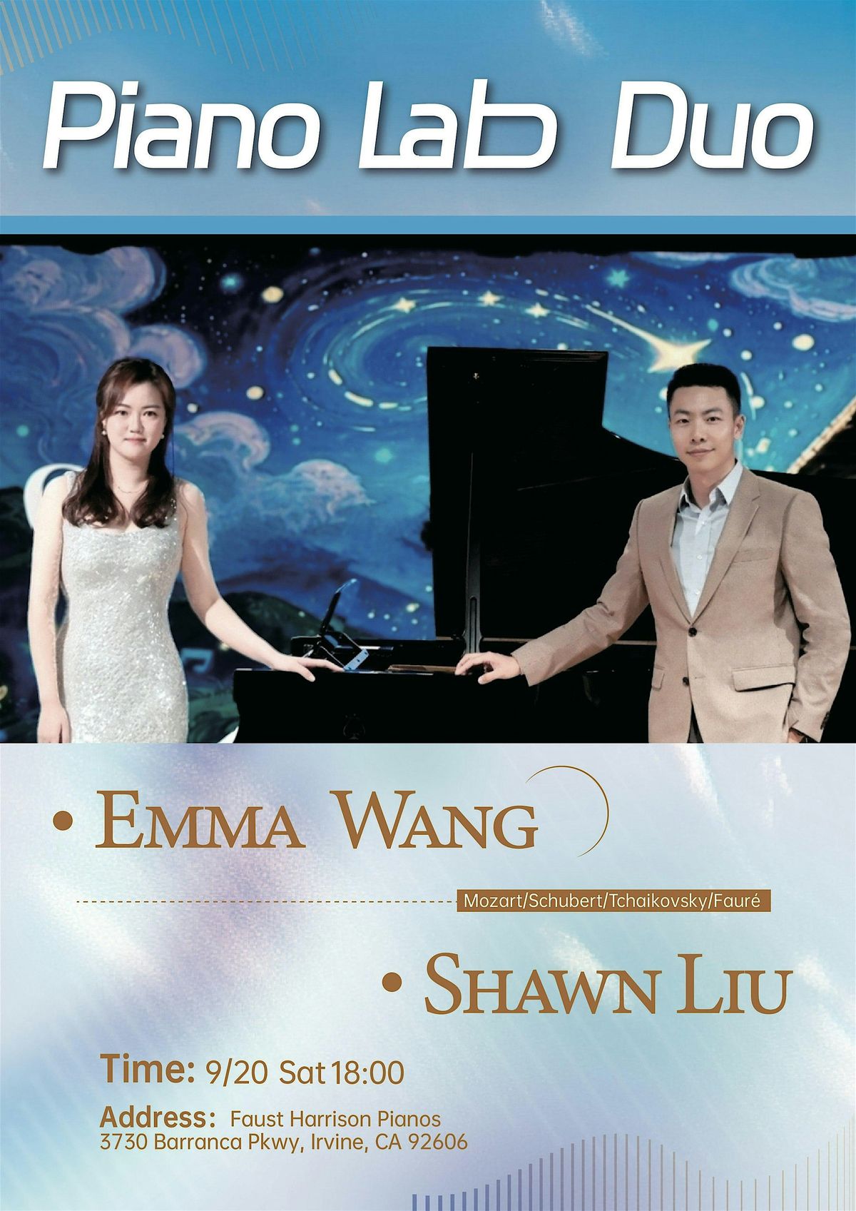 Seattle Exclusive| PIANO LAB DUO-a night of two pianos in harmony at ...