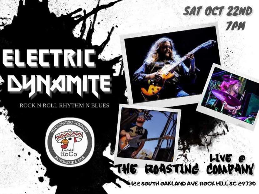 Electric Dynamite Live @ RoCo | RoCo - Roasting Company Rock Hill ...