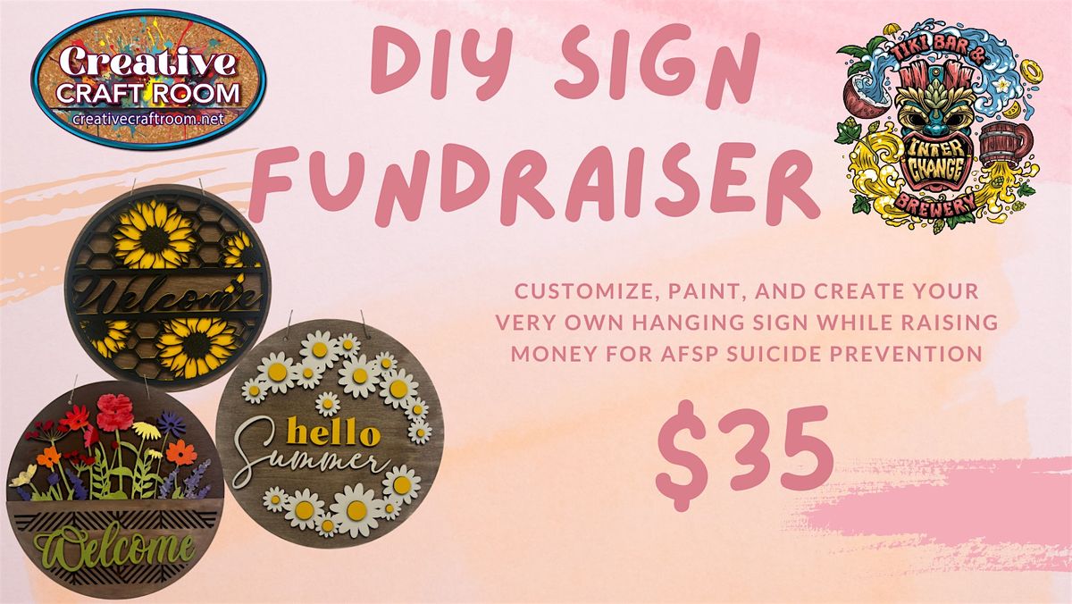 DIY Sign Fundraiser at Interchange Tiki Bar & Brewing, Williamsport on ...