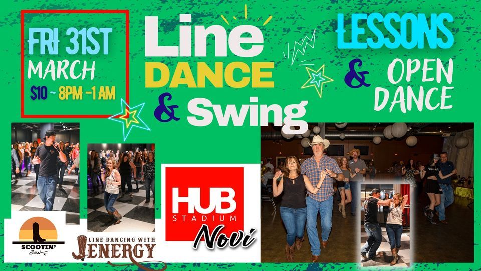 Friday Line Dancing at The HUB Stadium Novi | The HUB Stadium Novi ...
