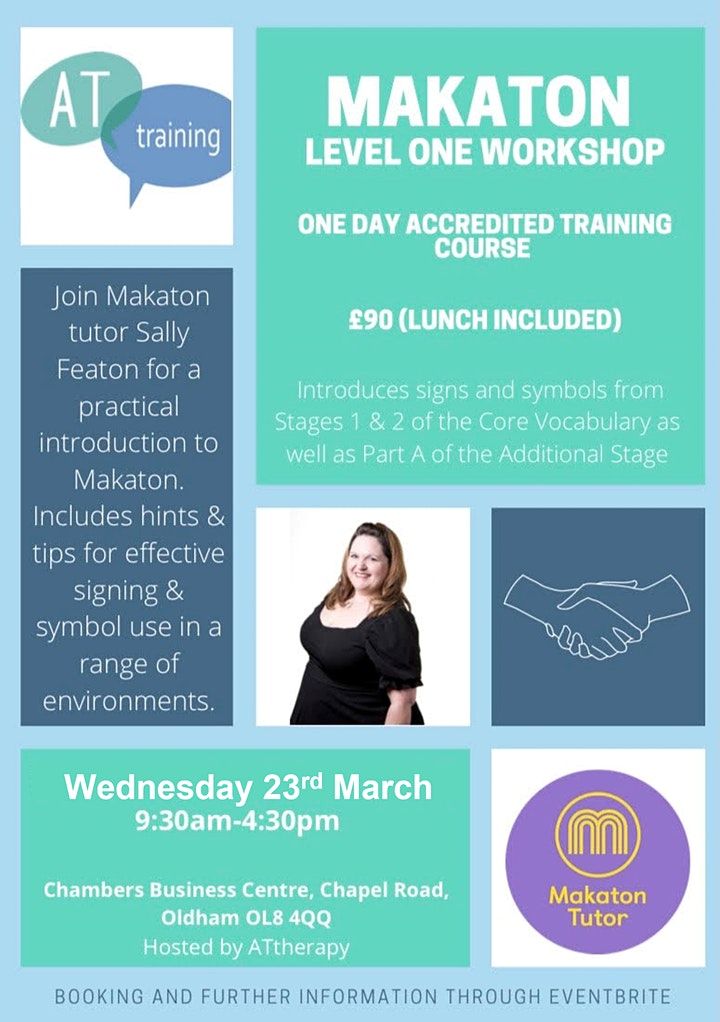 Makaton Level One Workshop at Chambers Business Centre, Oldham on 23rd ...
