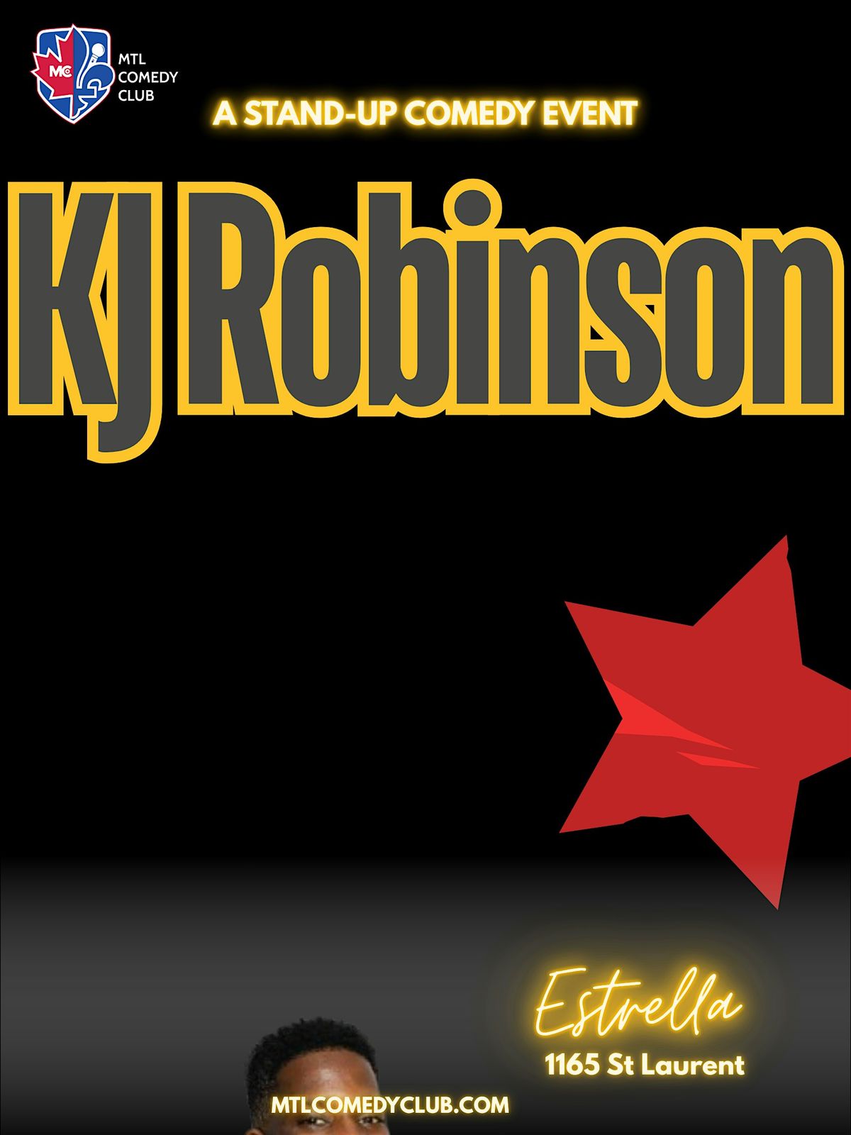 KJ Robinson Live in Montreal – Saturday October 11th, 2025 at Estrella ...