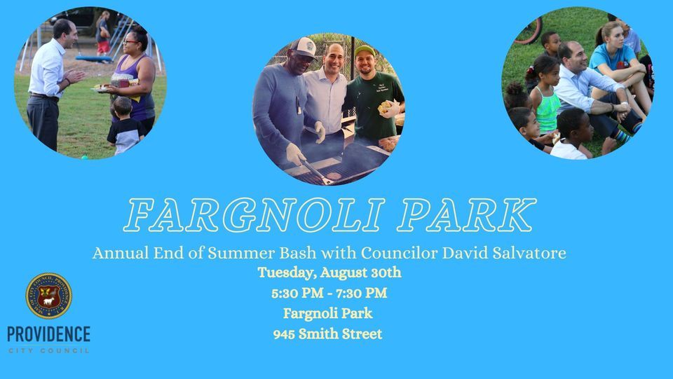 Fargnoli Park End of Summer Bash | Fargnoli Park, Providence, RI ...