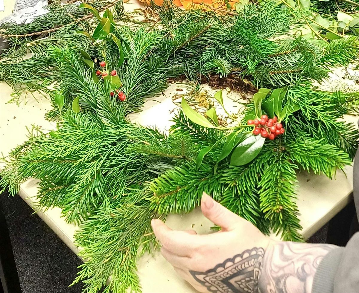 Festive Willow Wreath Making Workshop (morning session) at Gosforth ...