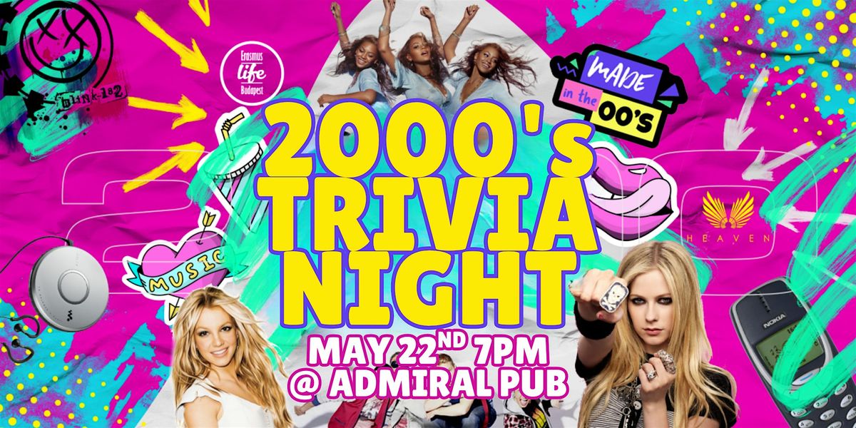 Y2K (2000s) Trivia Night @ Admiral Pub West Seattle at Admiral Pub ...