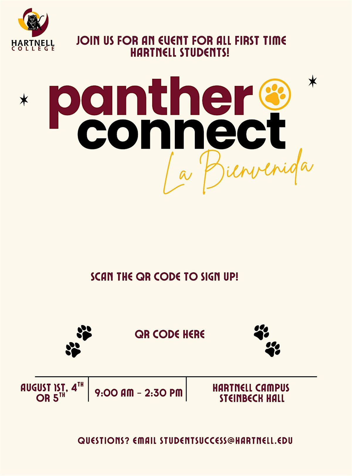 2025 Panther Connect - La Bienvenida- First Year Student Welcome - 8/1 ...