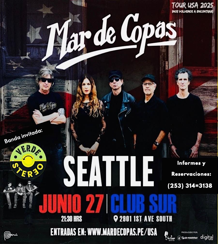Mar de Copas at Club Sur, Seattle on 27th June, 2025