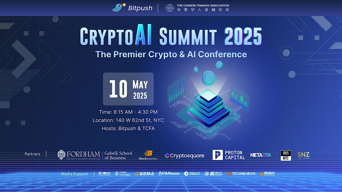 CryptoAI Summit 2025: The Premier Crypto & AI Conference | 140 W 62nd ...