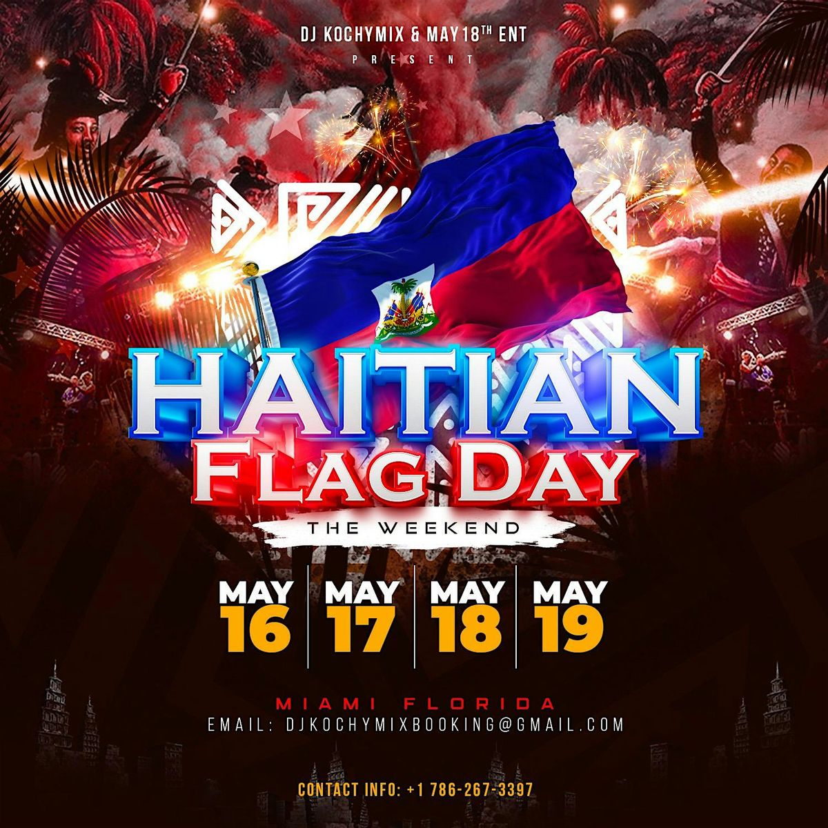 Haitian Flag Day 2026 on 18th May, 2026