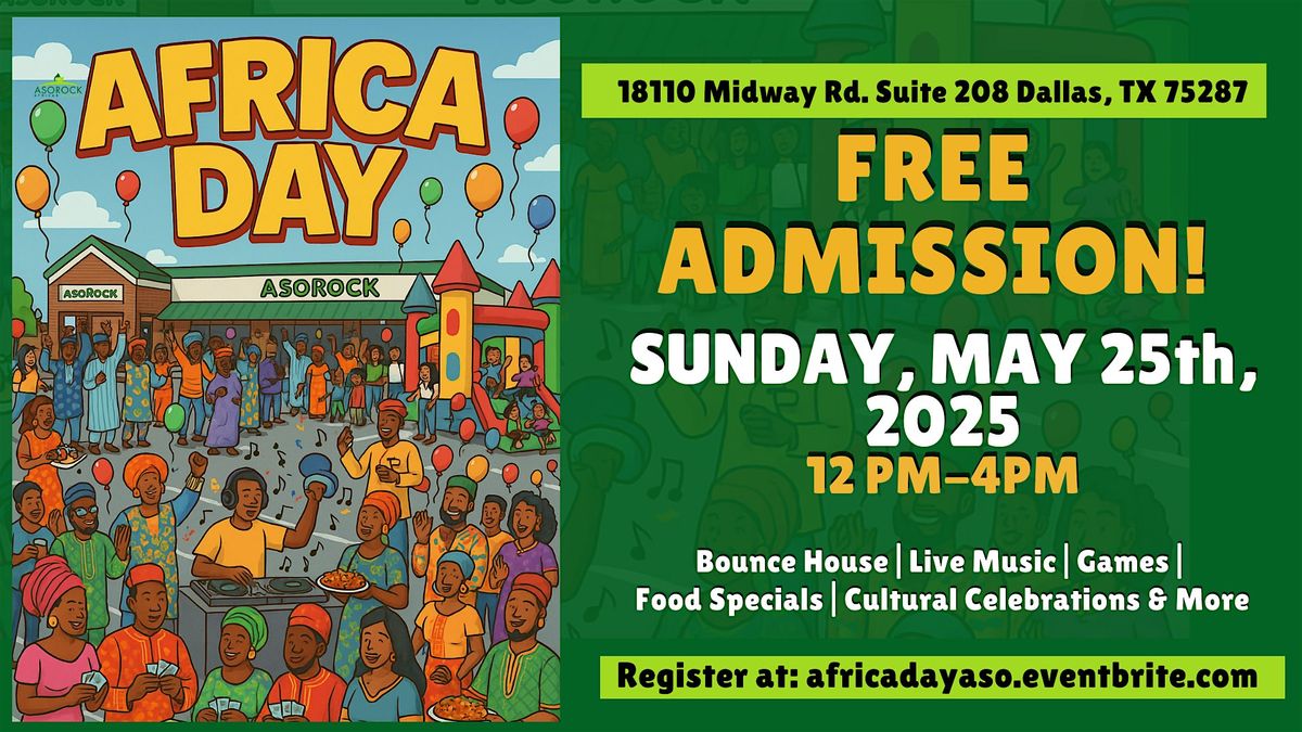 Africa Day 2025 Celebration @ Aso Rock Market at Aso Rock Market ...