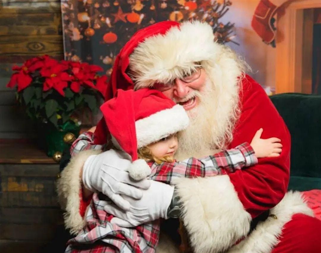 Magic Moments with Santa at Gregorys Pizza (Cirby Way) in Roseville at ...