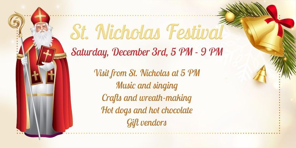 St. Nicholas (Holiday) Festival | St Timothy's Episcopal Church ...