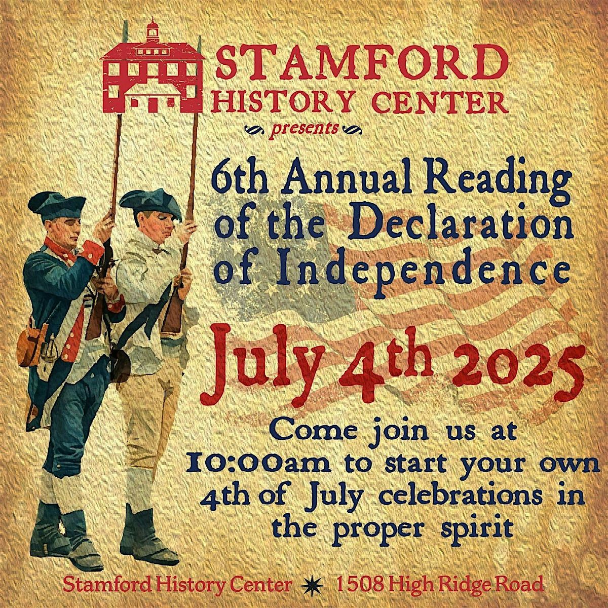 6th Annual Reading of the Declaration of Independence at Stamford ...