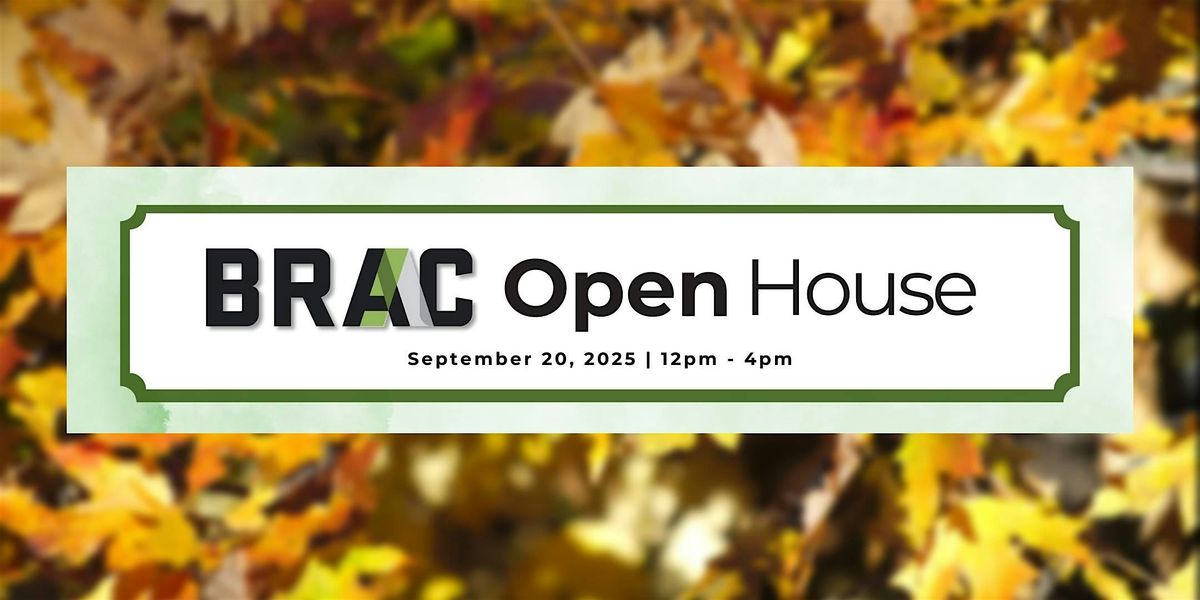 Back to BRAC - Fall 2025 Open House at Bronx River Art Center, The Bronx on 20th September, 2025