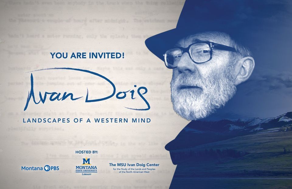 Sneak Peek Screening of Ivan Doig: Landscapes of a Western Mind at ...