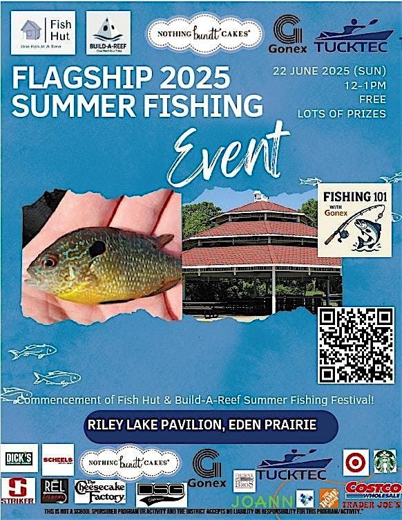 Volunteer for Fish Hut 2025 Minnesota Summer Fishing Festival at Riley ...