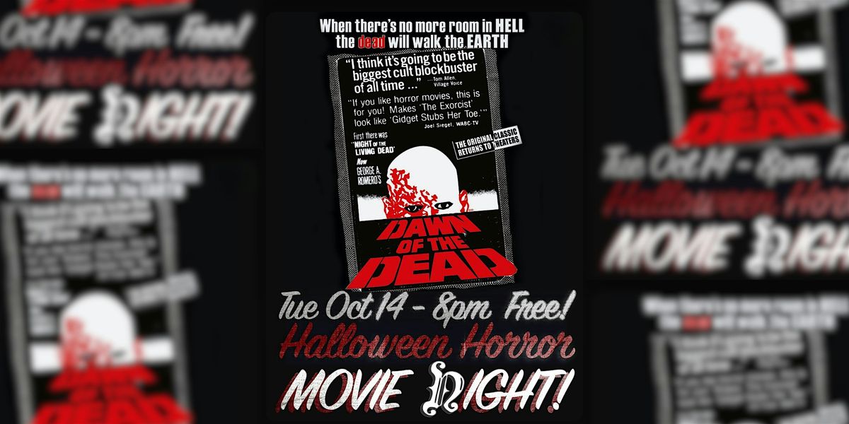 Halloween Horror Movie Night @ Nautilus Roasting Coffee House at ...