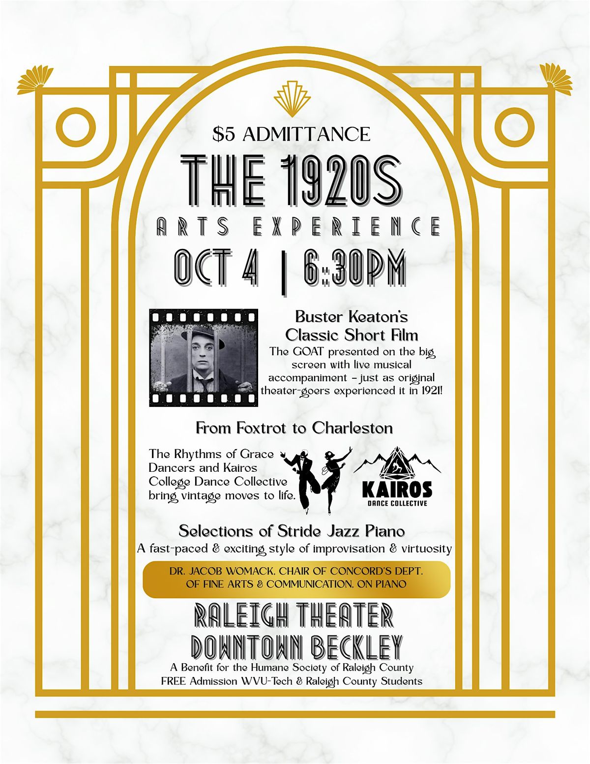 The 1920s Arts Experience -- Music, Dance, and Film at The Raleigh ...