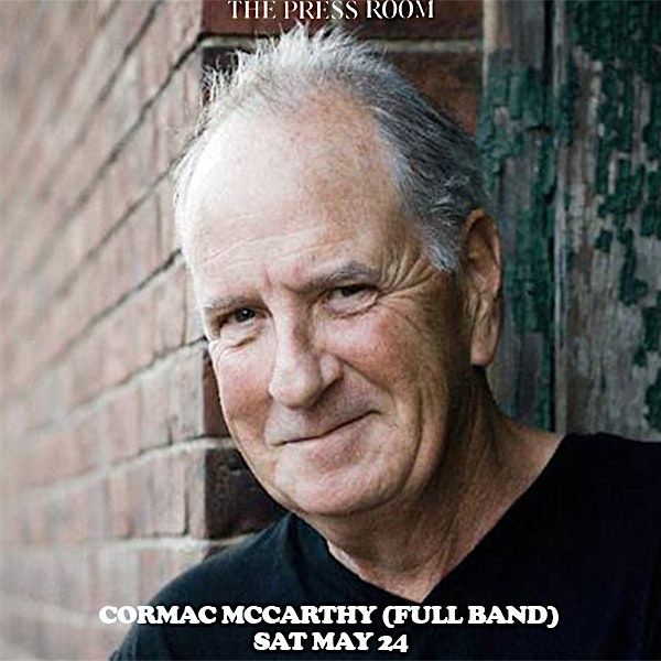 Cormac McCarthy (Full Band) at The Press Room - Upstairs, Portsmouth on ...